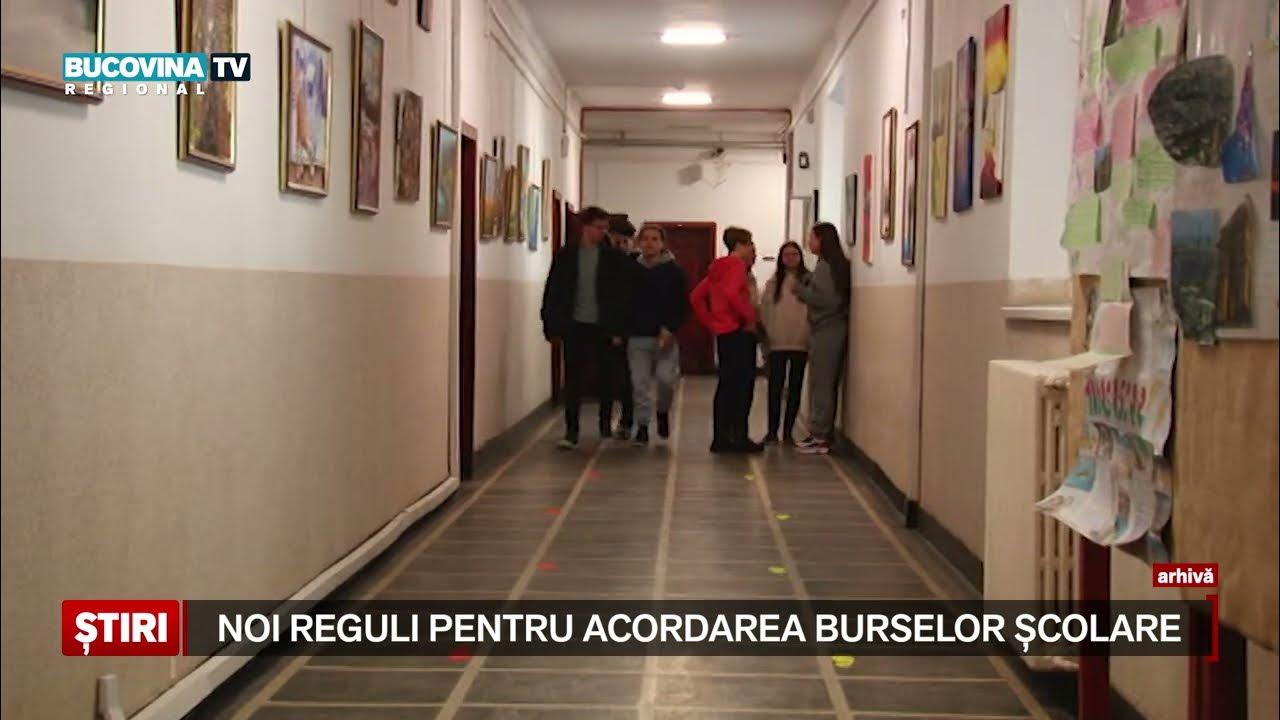 Noi reguli pentru acordarea burselor scolare - YouTube