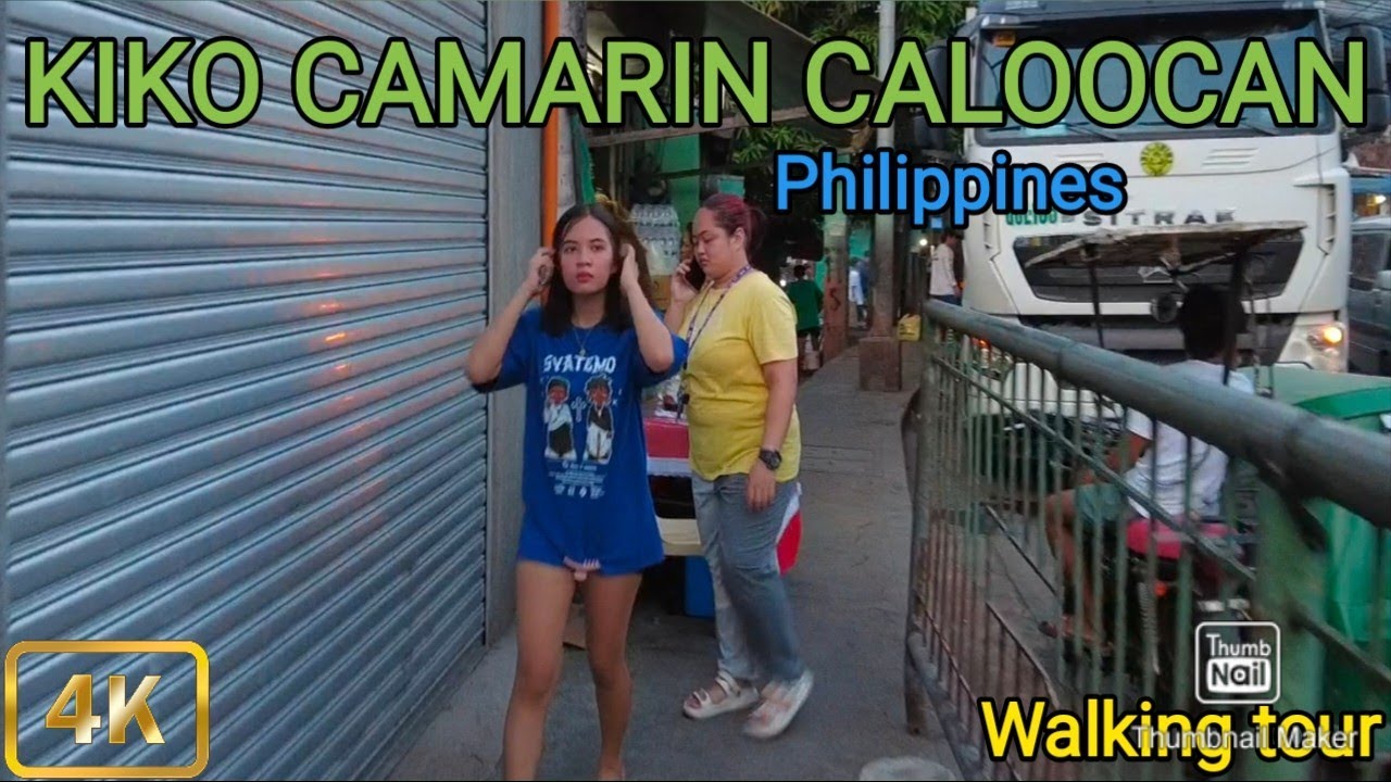 Early Night Scene in Caloocan|Early Night Walk Around Kiko Camarin ...