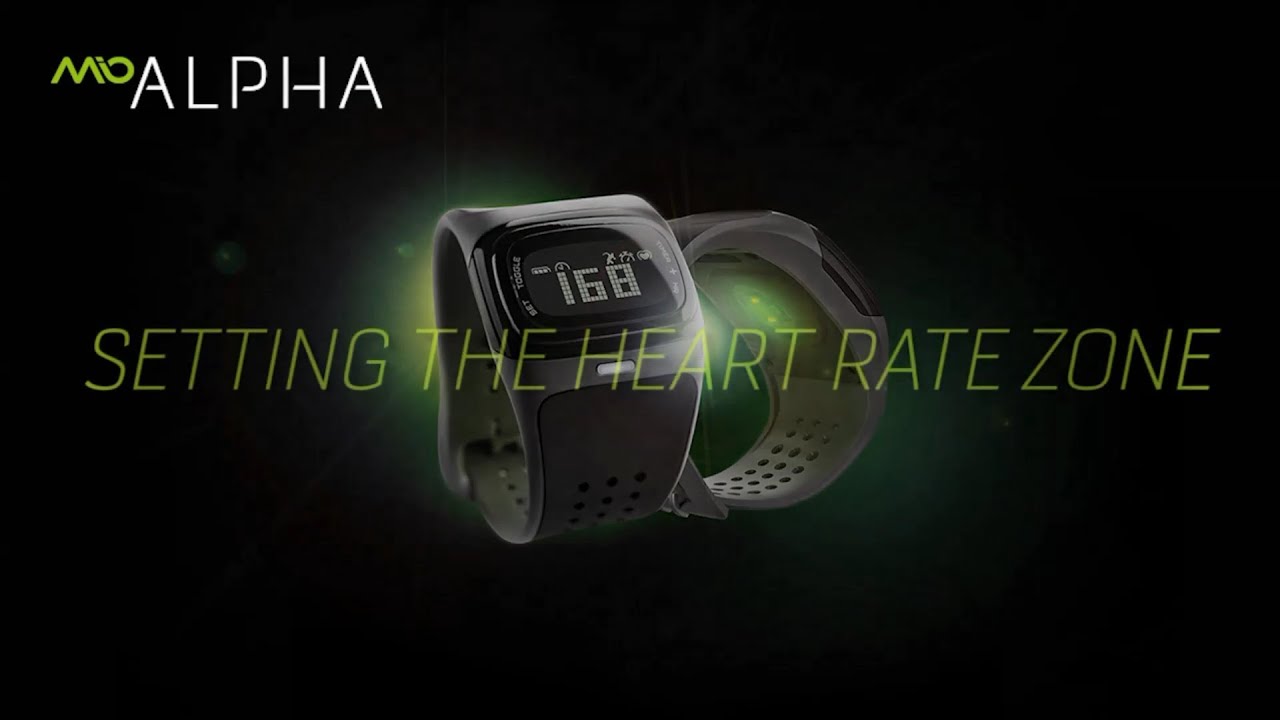 Mio Alpha Heart Rate Monitor - Pulsometr Bluetooth LED – Ustawienie stref tętna - YouTube