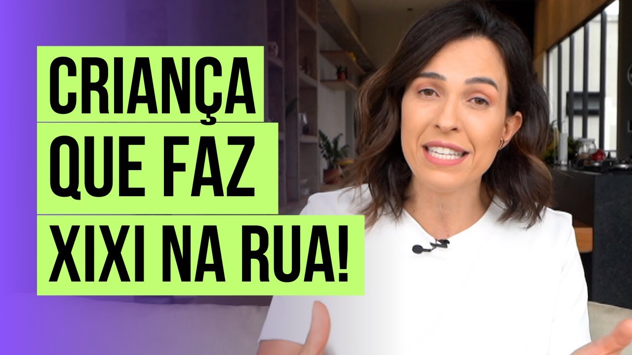 CRIANÇA que faz XIXI na RUA - MATERNA - YouTube
