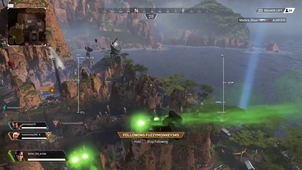 streaming apex legends first time - YouTube