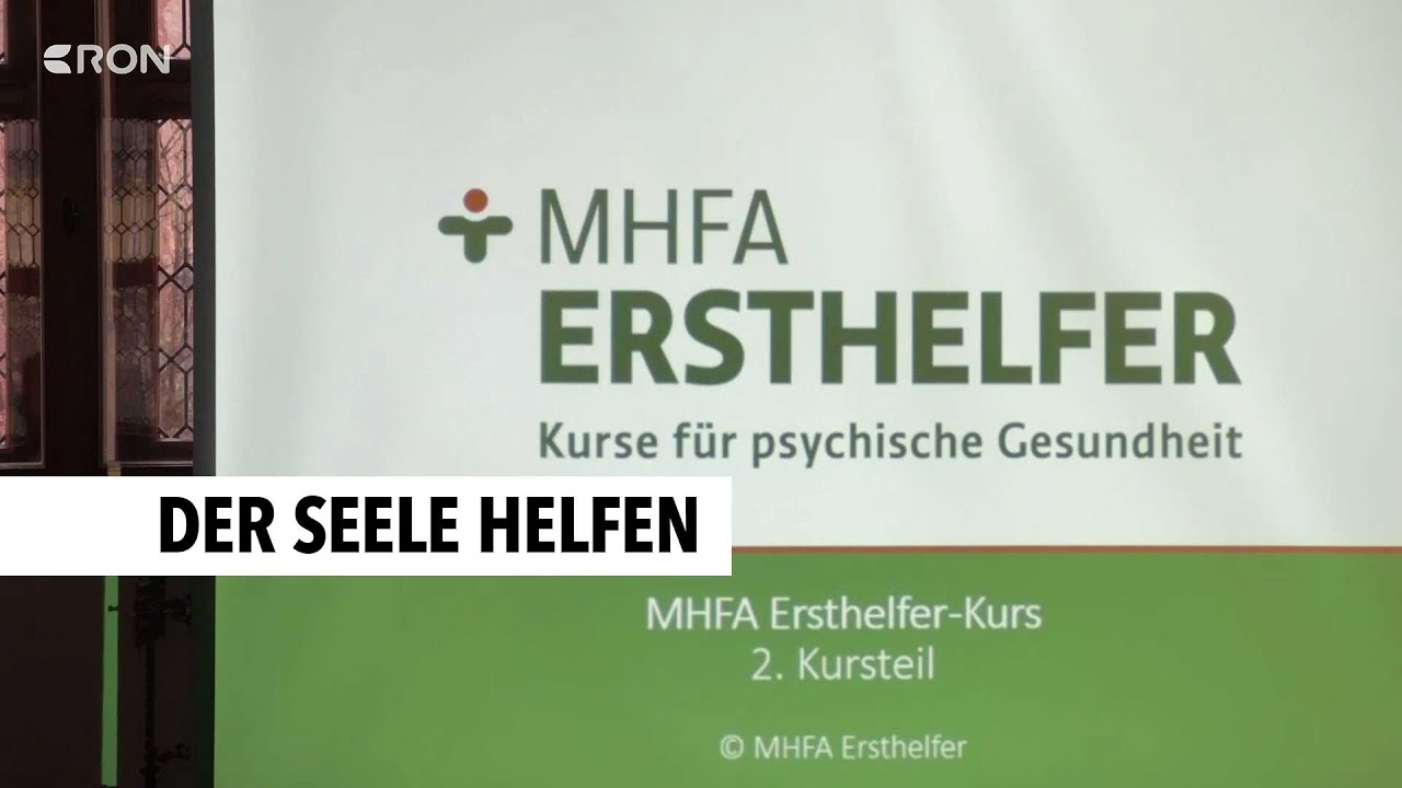 Erste Hilfe bei psychischen Notfällen | RON TV - YouTube