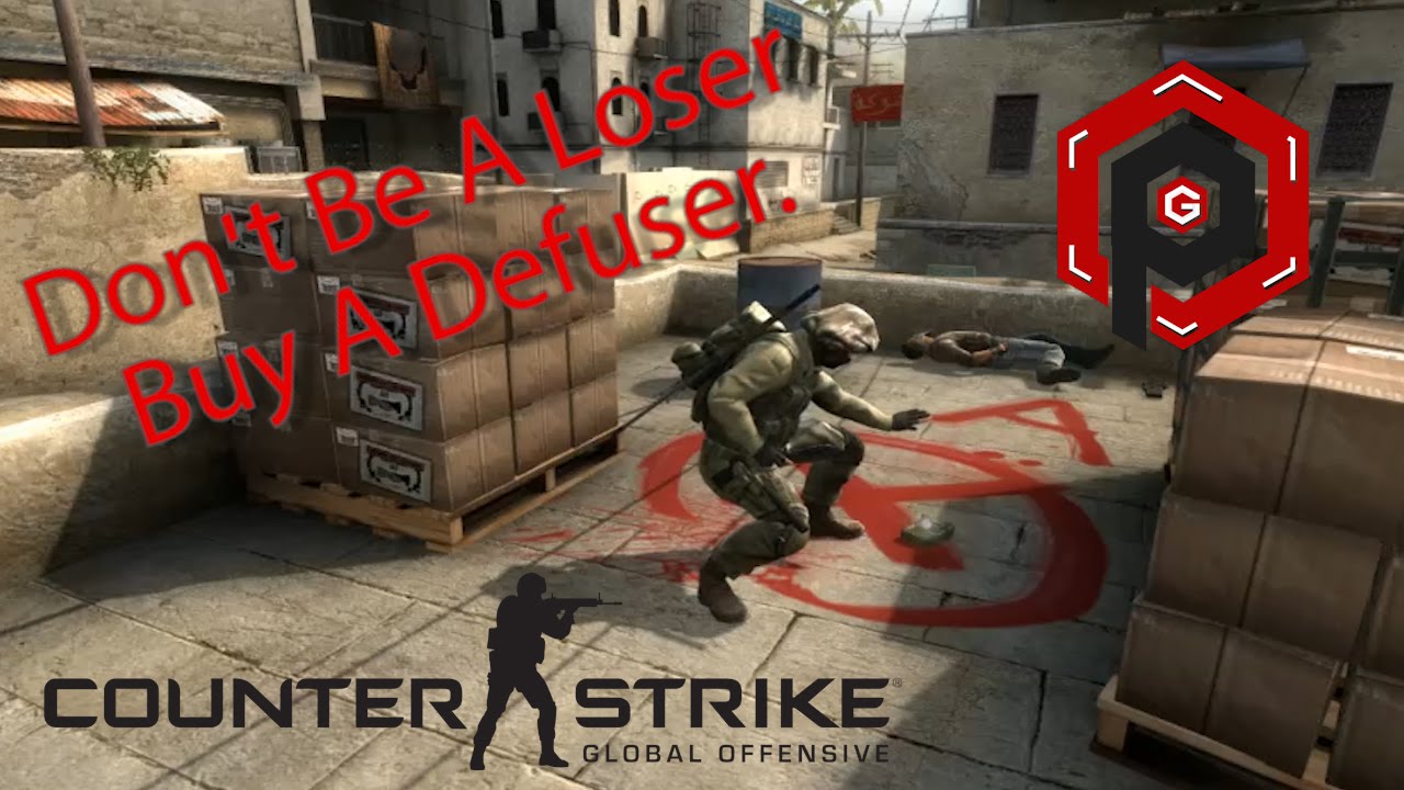 CS:GO - Don't Be A Loser, Buy A Defuser - YouTube