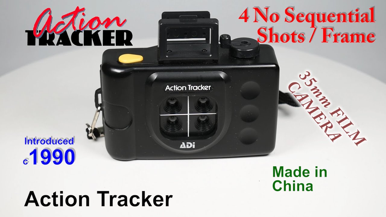 1990 Action Tracker - 35mm Film Camera - YouTube
