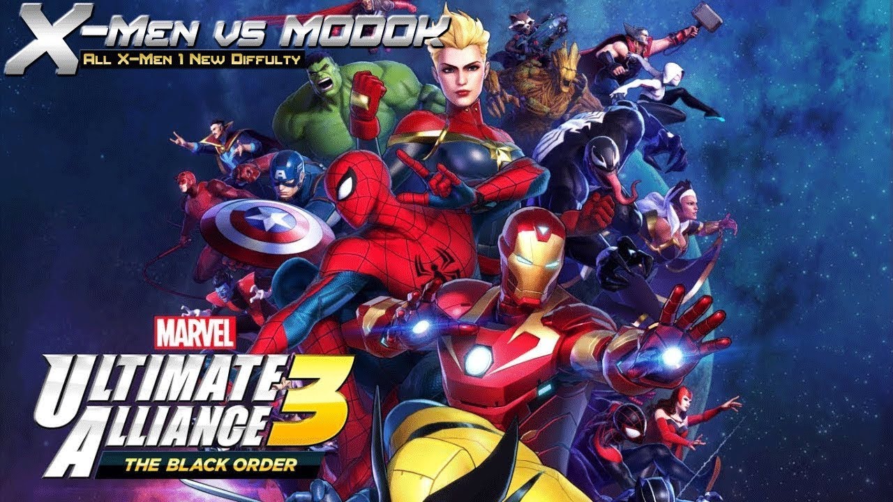 Marvel Ultimate Alliance 3: The Black Order X-Men vs MODOK - YouTube
