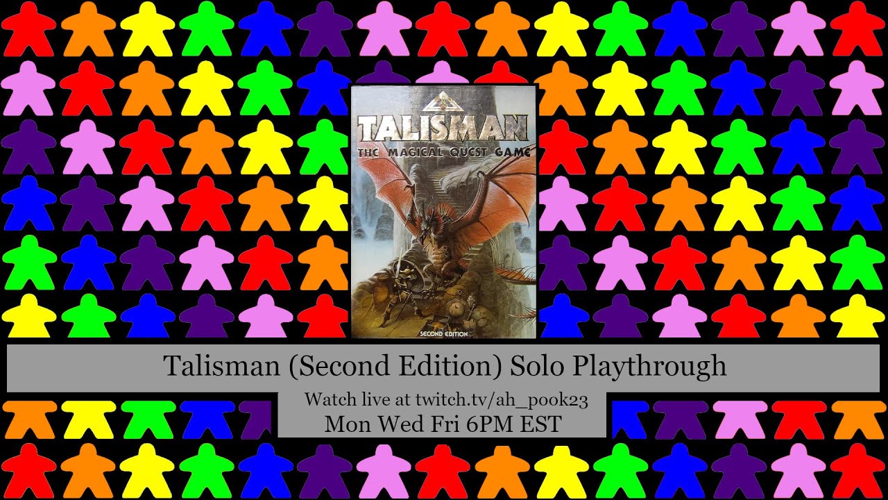 Talisman Second Edition Solo Playthrough - YouTube
