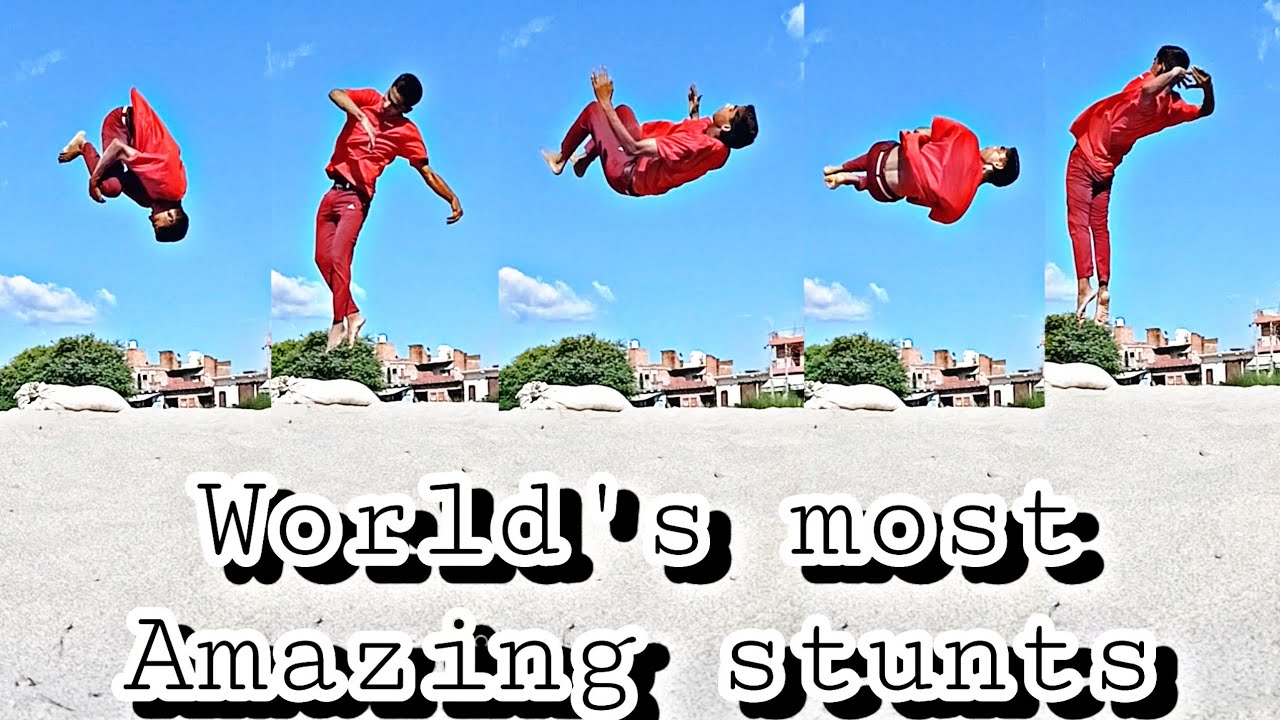 World's most Amazing ️ stunts _vishnusomendra_jumper TV _vishnu flipper ...