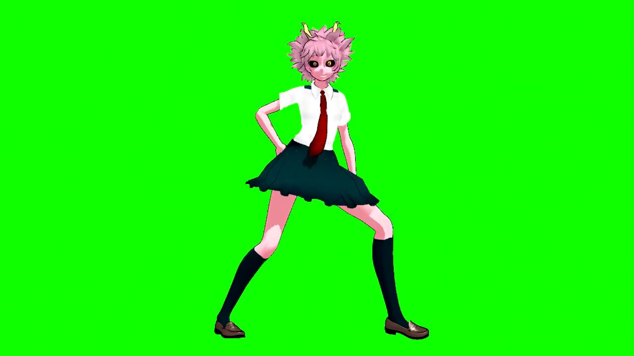 Mmd My Hero Academia X Fortnite Mina Ashido Marshwalk Emote