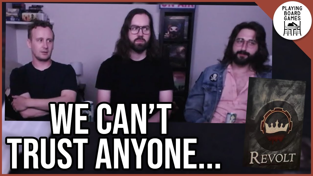 We quickly learn that we can't trust anyone while we play REVOLT (Board ...