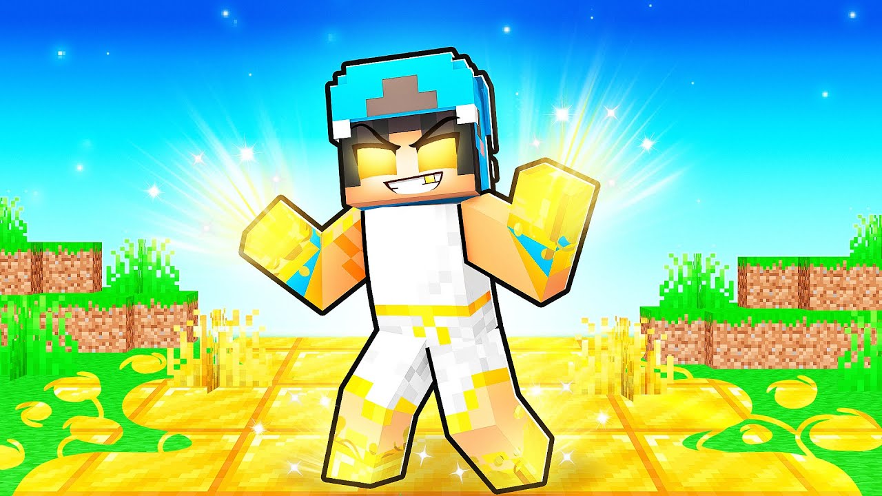 Playing as a GOLDEN GODDESS in Minecraft With Crazy Fan Girl! - YouTube
