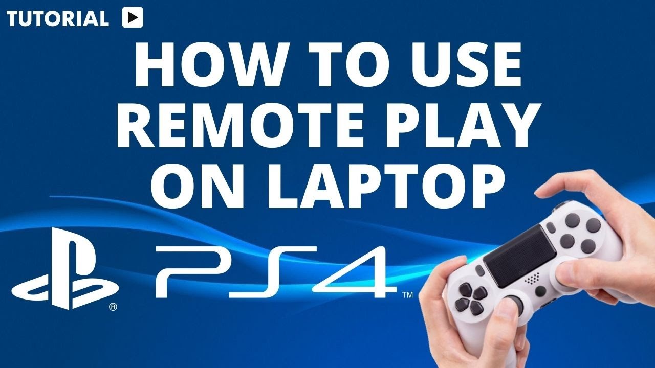 How to use remote Play PS4 on laptop - YouTube