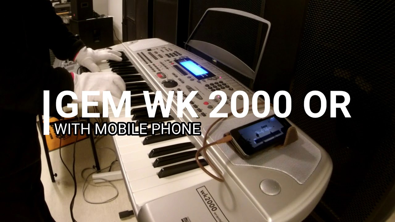 GEM WK2000 OR updated by Soundion Oy LTD - YouTube