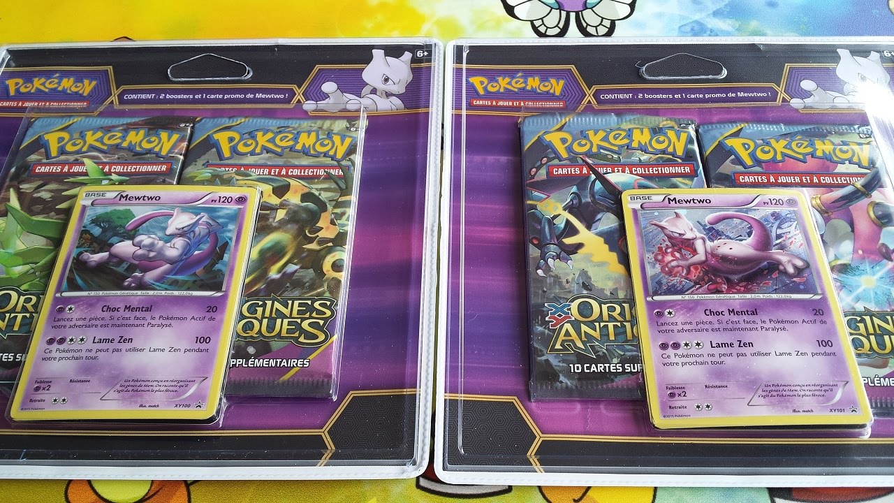 [Duo pack Pokémon Mewtwo]. Aller/retour ... ... ... ... sans retour ...
