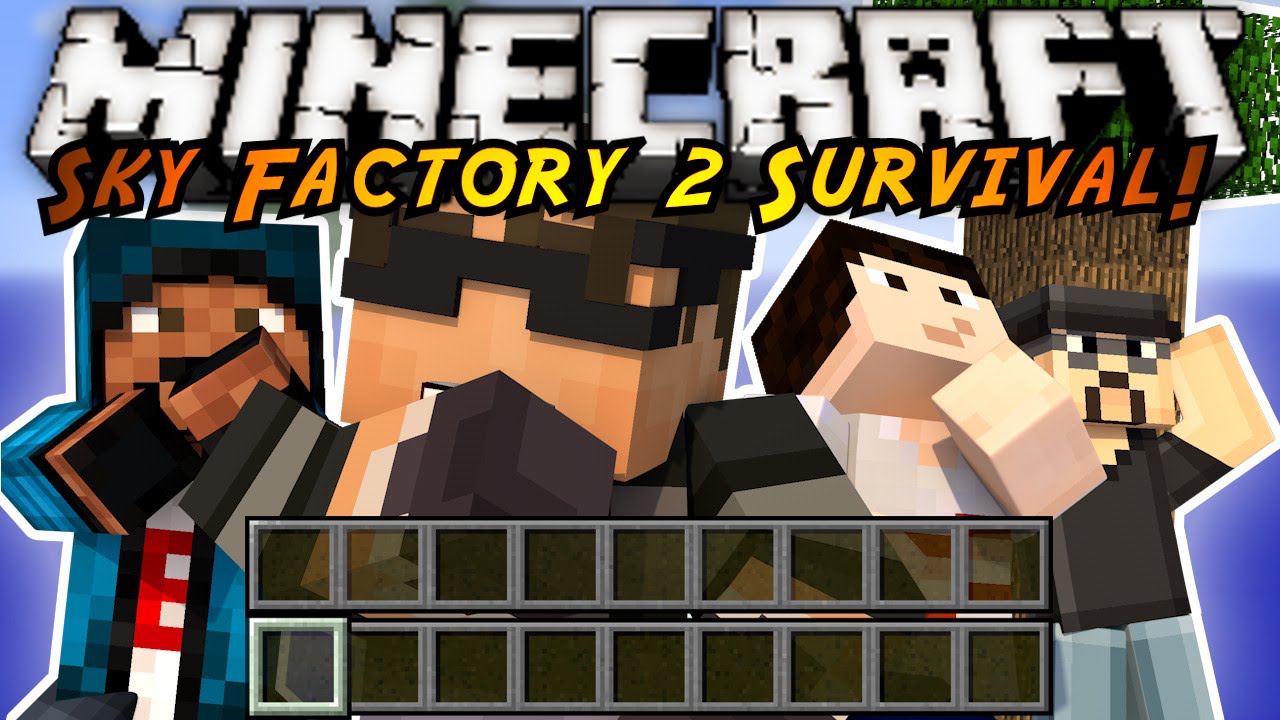 Minecraft Modded Sky Factory 2 : EMBARRASSING STORIES?! - YouTube