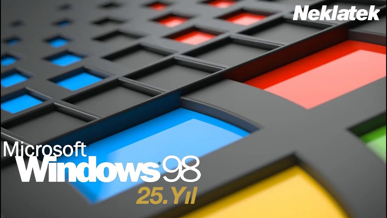 Windows 98 25 Yaşında! | Windows 98'e Genel Bakış - YouTube