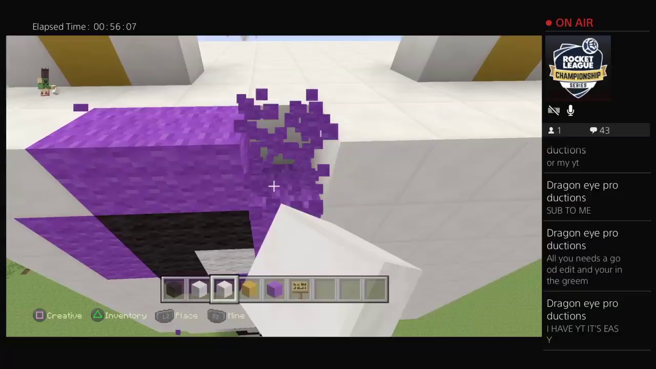 How to build lolbit statue in minecraft - YouTube