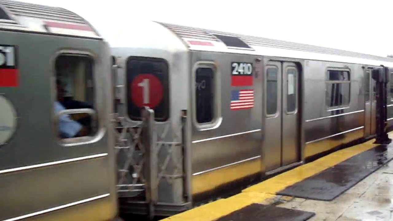 MTA New York CIty Subway : 242nd Street Bound R62A 1 Train @ Dyckman ...
