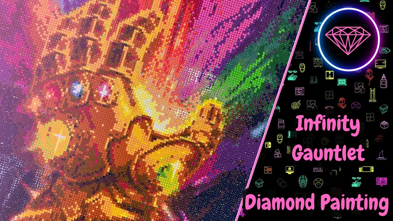 Infinity Gauntlet Diamond Painting - YouTube