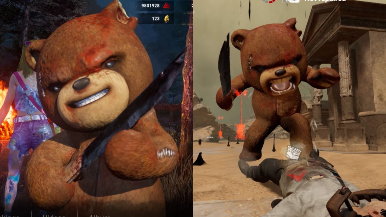 Naughty Bear Legendary Cosmetic w/ New Mori Gameplay! - Dead By ...