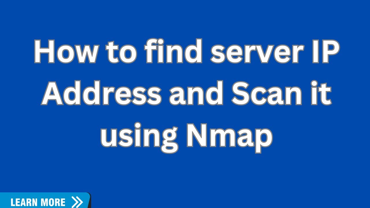 How to Find Your IP Address and Scan IP Addresses | Network Scanning ...