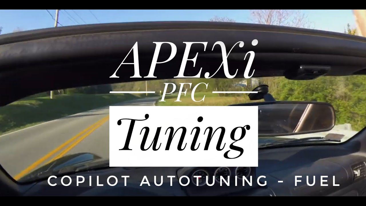 Apexi PFC - Tuning AFR's with CoPilot & FC Edit - Fuel and Injector ...
