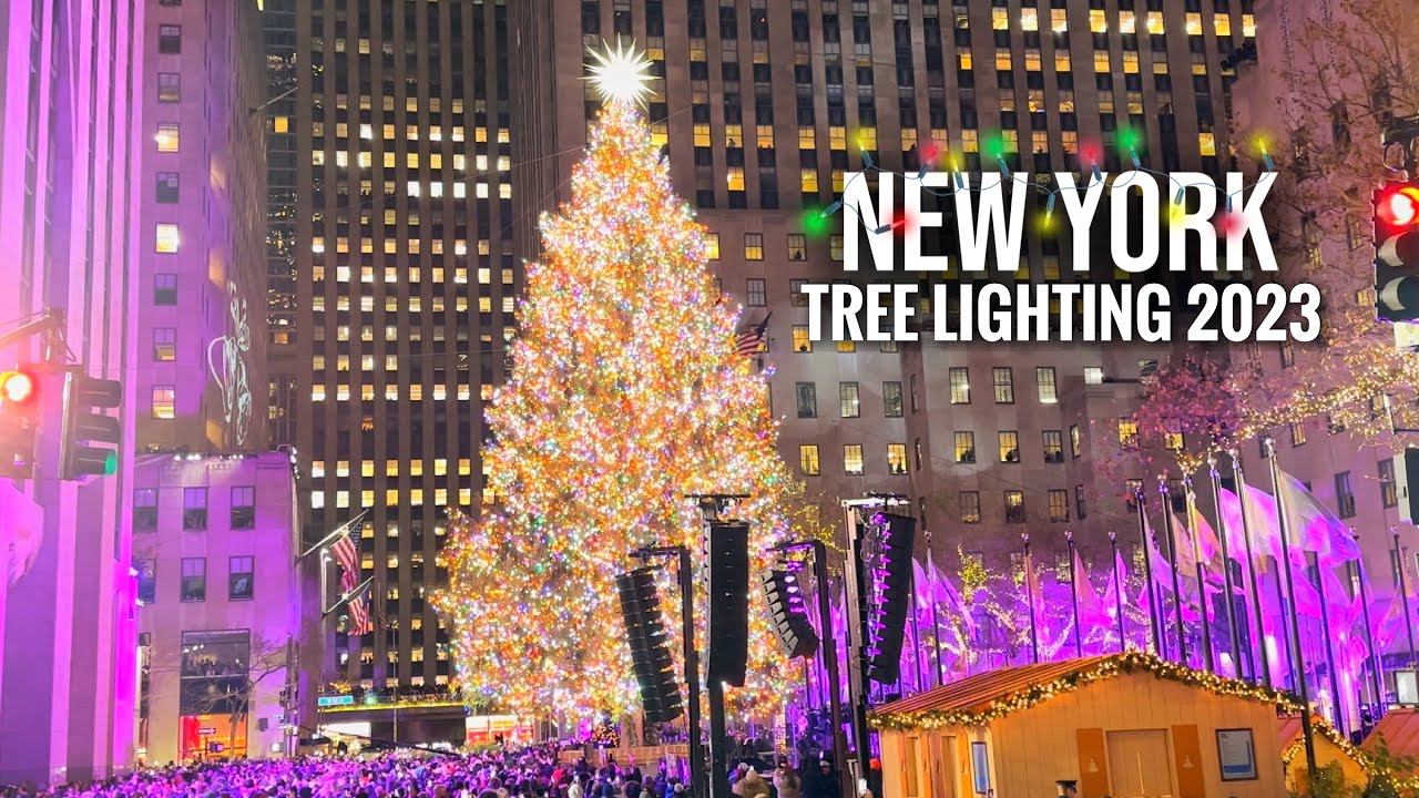 Rockefeller Center Christmas Tree Lighting 2023 NYC Christmas 2023 ...