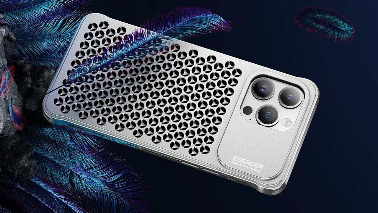 Aluminum Alloy All-Around Heat Dissipation Case For iPhone 14 13 Series ...