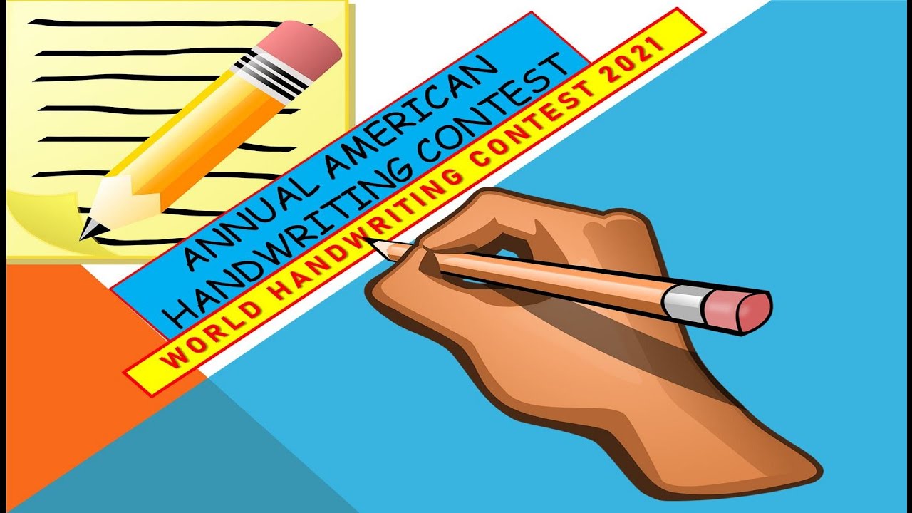 World Handwriting Contest 2021| Annual American Handwriting Competition ...