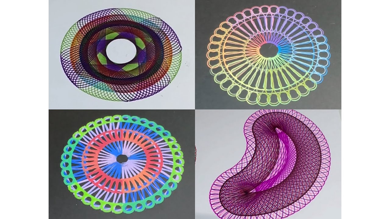 Unique Daily Spirograph Art to Inspire You | by HY - YouTube