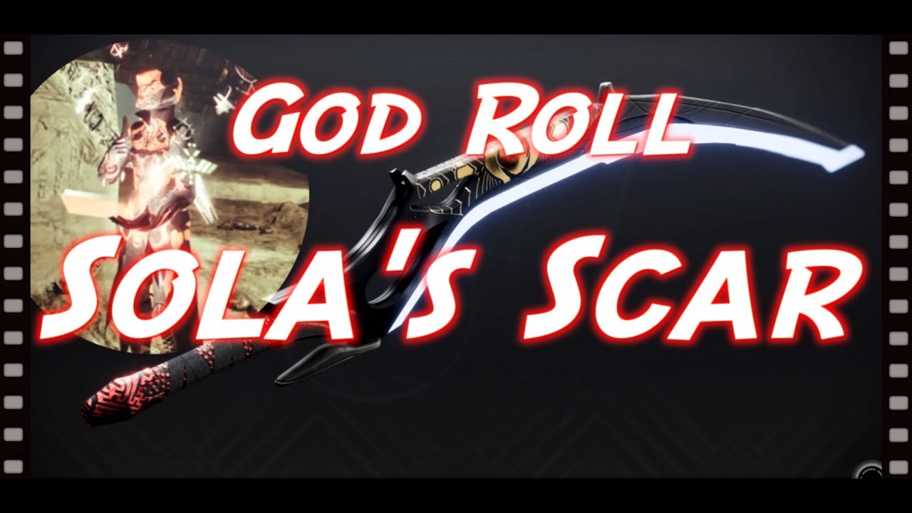 MIECZ SOLAS SCAR GOD ROLL [PL] I Destiny 2 I PS5 I Morbit1978 - YouTube
