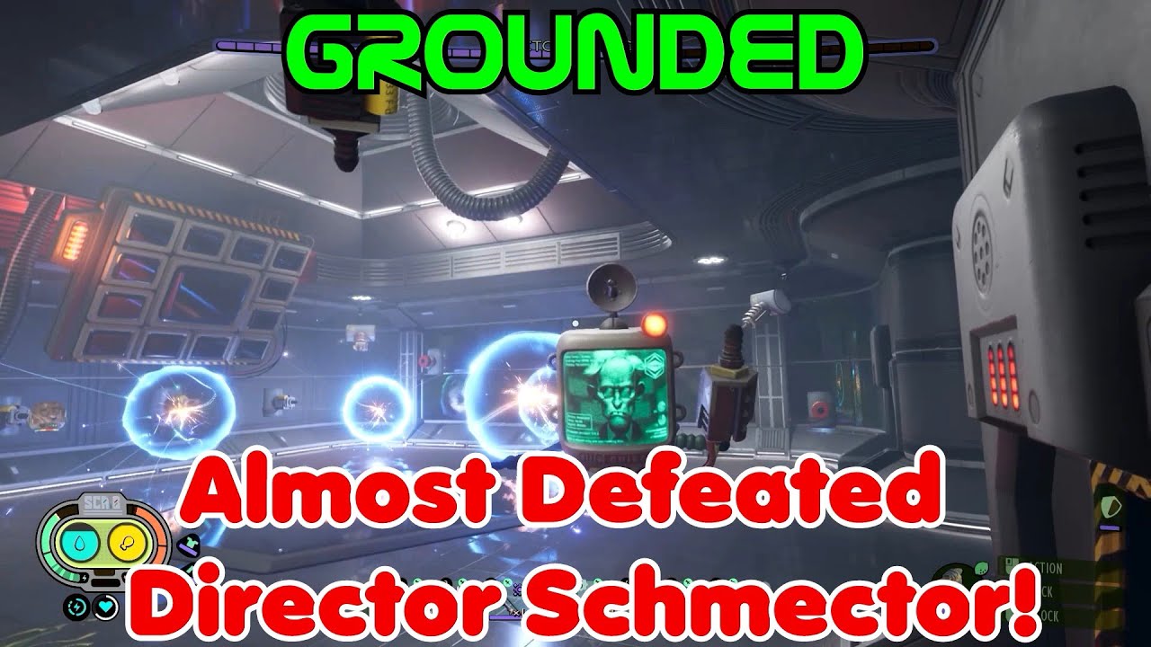 Almost Defeated Director Schmector! Grounded Gameplay Ep-64 - YouTube