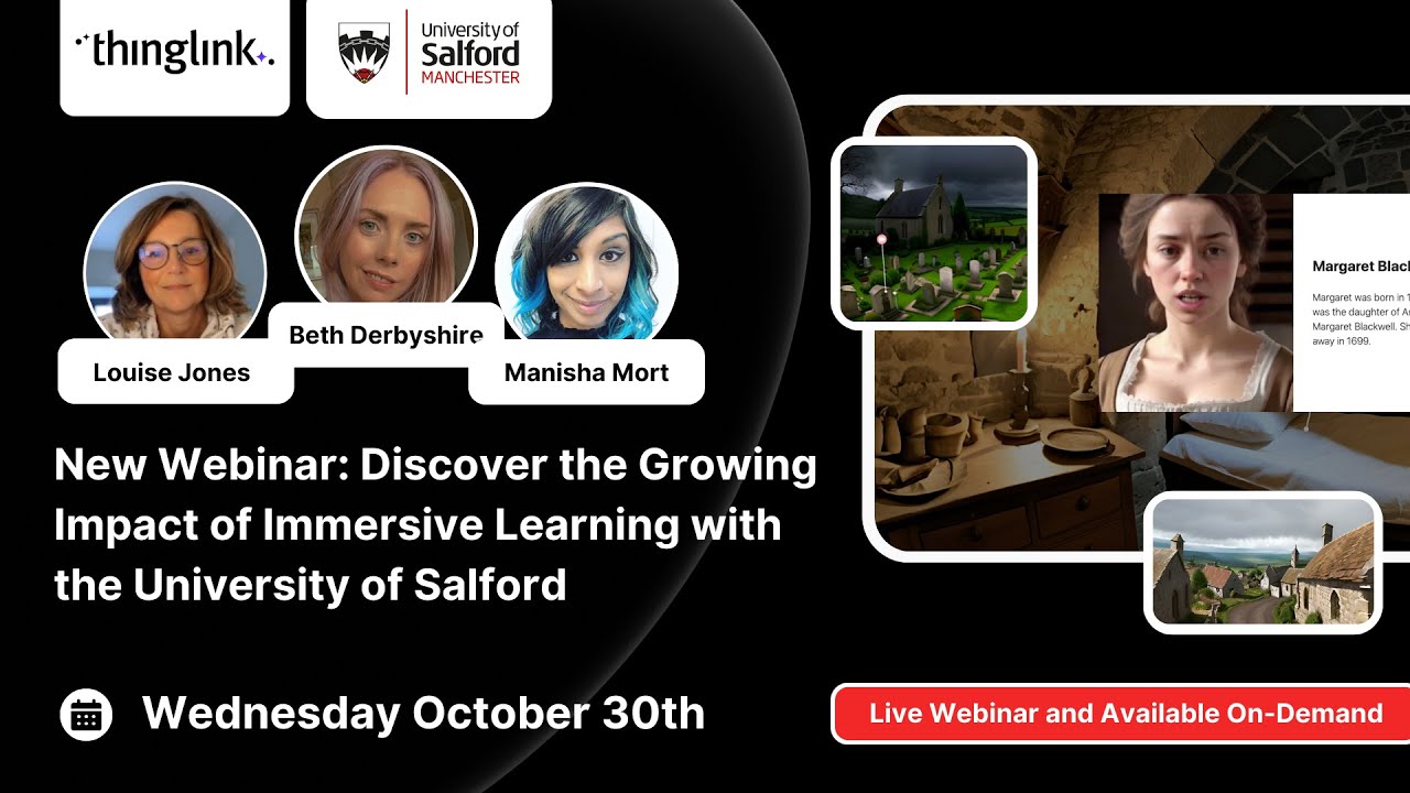 New Webinar: Discover the Growing Impact of Immersive Learning with the ...