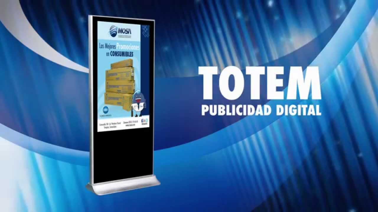 TOTEM PUBLICITARIO - YouTube