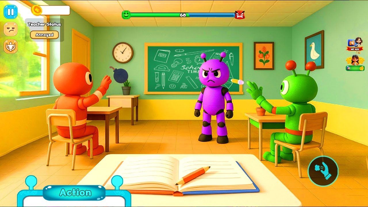 Bad Student Teacher Prank Game | Funny School Pranks Gameplay | Android ...