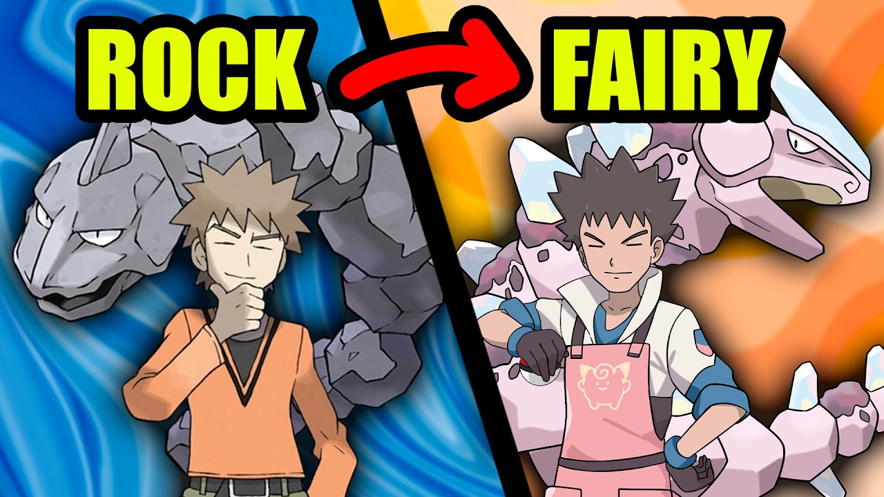 Redesigning Pokemon Gym Leaders WITH NEW TYPINGS - YouTube