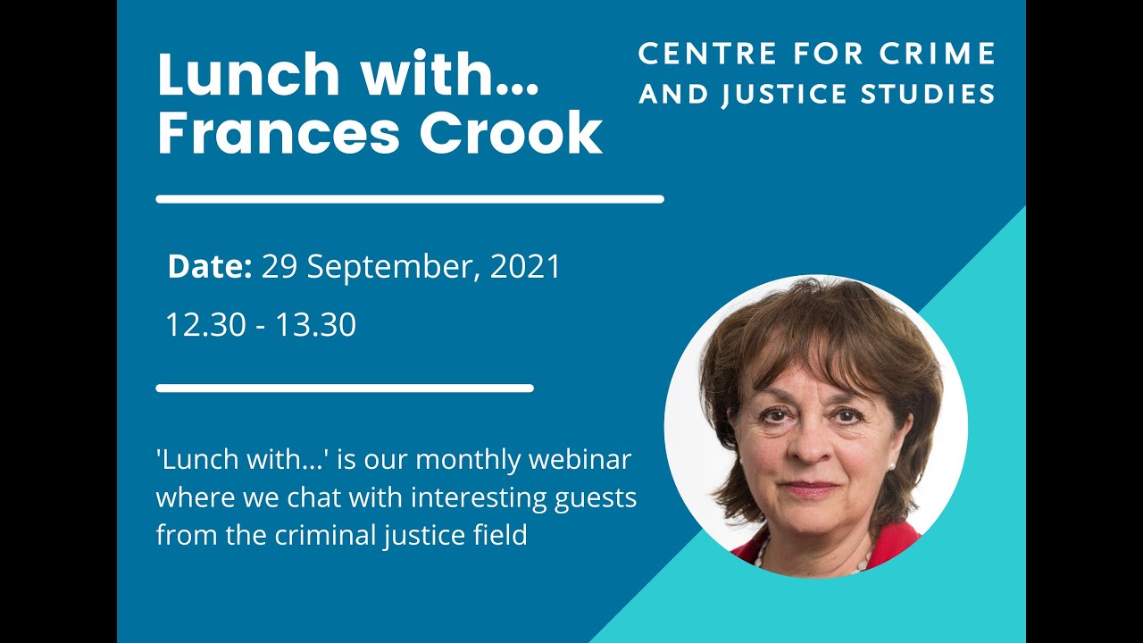 Lunch with Frances Crook - YouTube