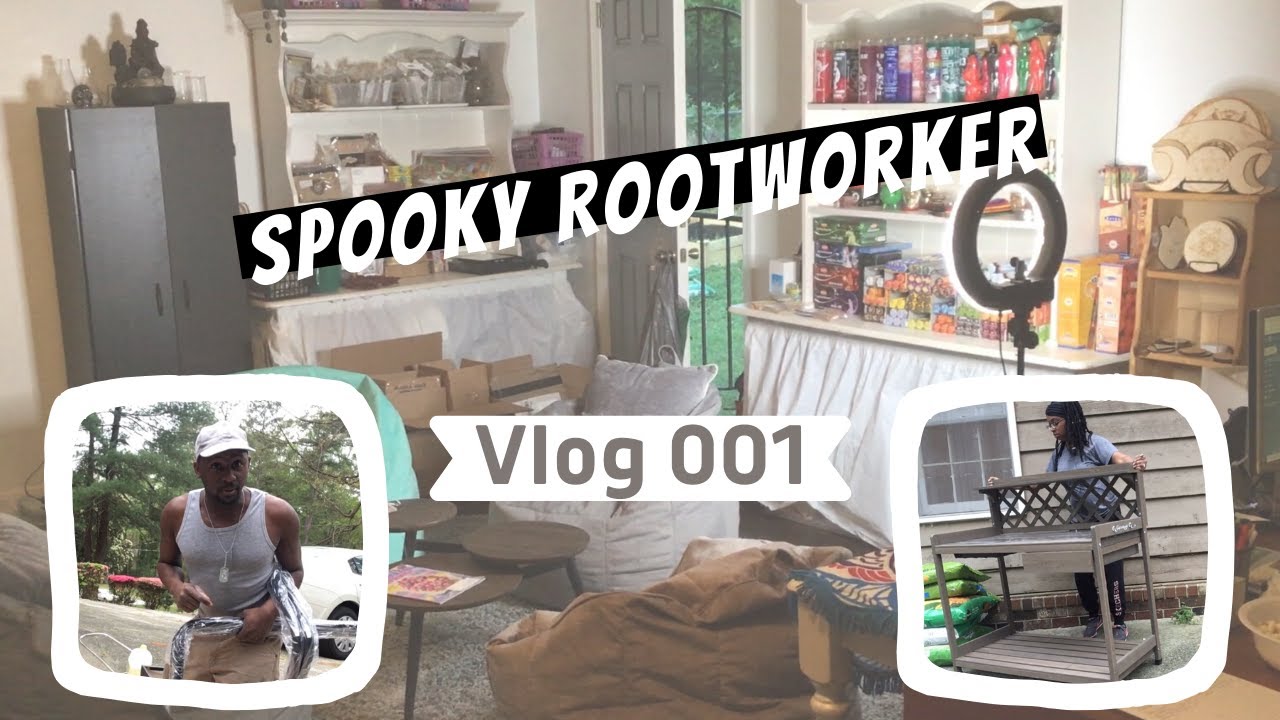 Vlog 001 (In the life of a SPOOKY Rootworker)... - YouTube