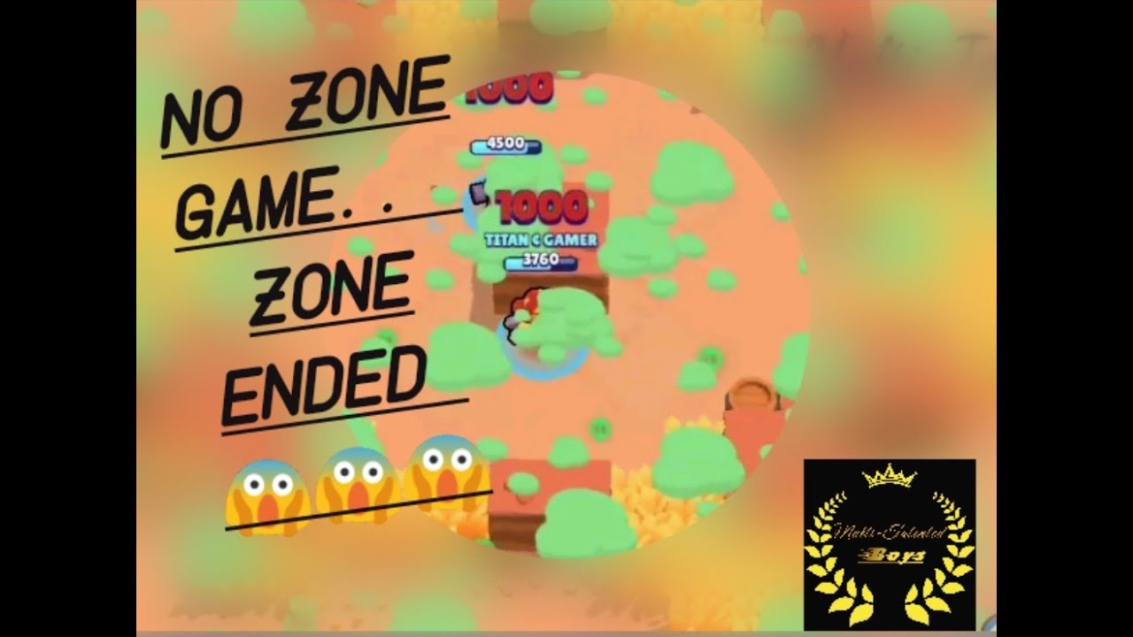 No Zone Game.....Zone Ended..😱😱😱😱😱😱😱 - YouTube