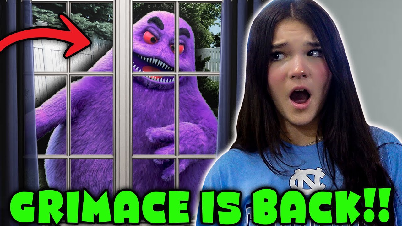 Grimace Is In My House! - YouTube