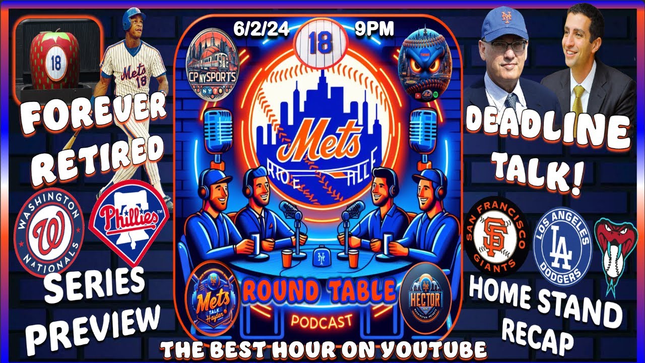 Mets Round Table Podcast | Mets Home Stand Recap | Mets PostGame | Mets ...