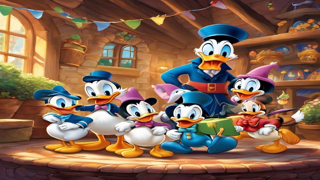 Donald's Magical Birthday Surprise | Donald Duck Story @TinyTot55 - YouTube