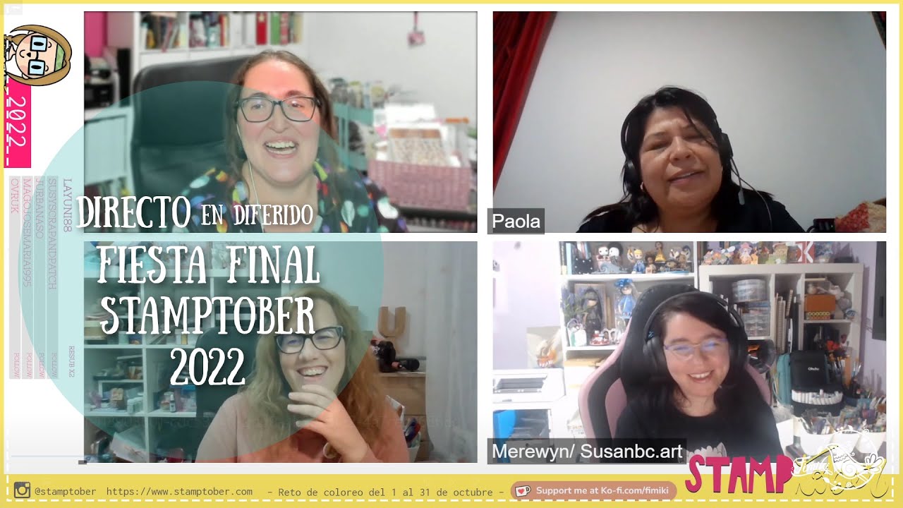 Diferido: Fiesta final Stamptober 2022 - YouTube