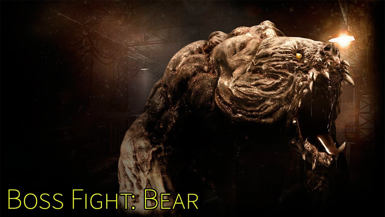 Metro Last Light Redux Boss Fight Bear Youtube