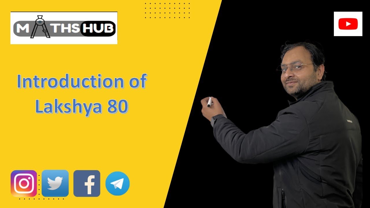 Introduction of Lakshya 80/Class Schedule/Maths/CBSE/12th - YouTube