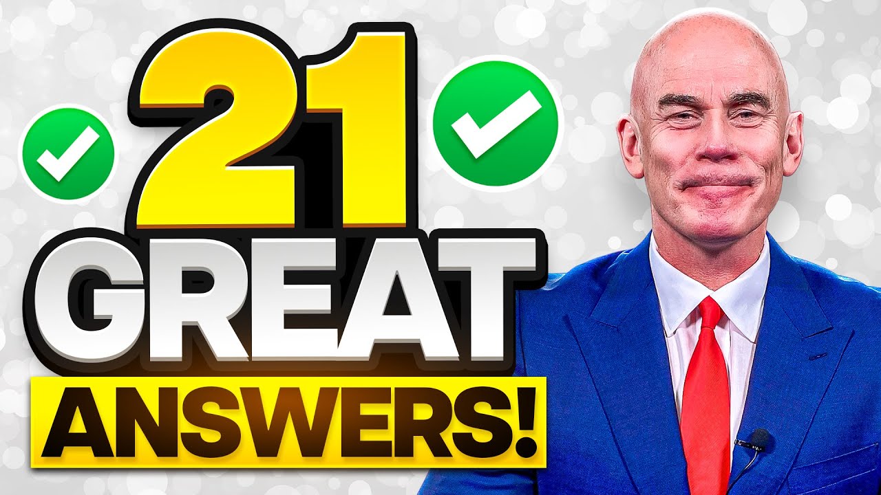 TOP 21 INTERVIEW QUESTIONS & ANSWERS! (How to ANSWER 21 MOST COMMON ...