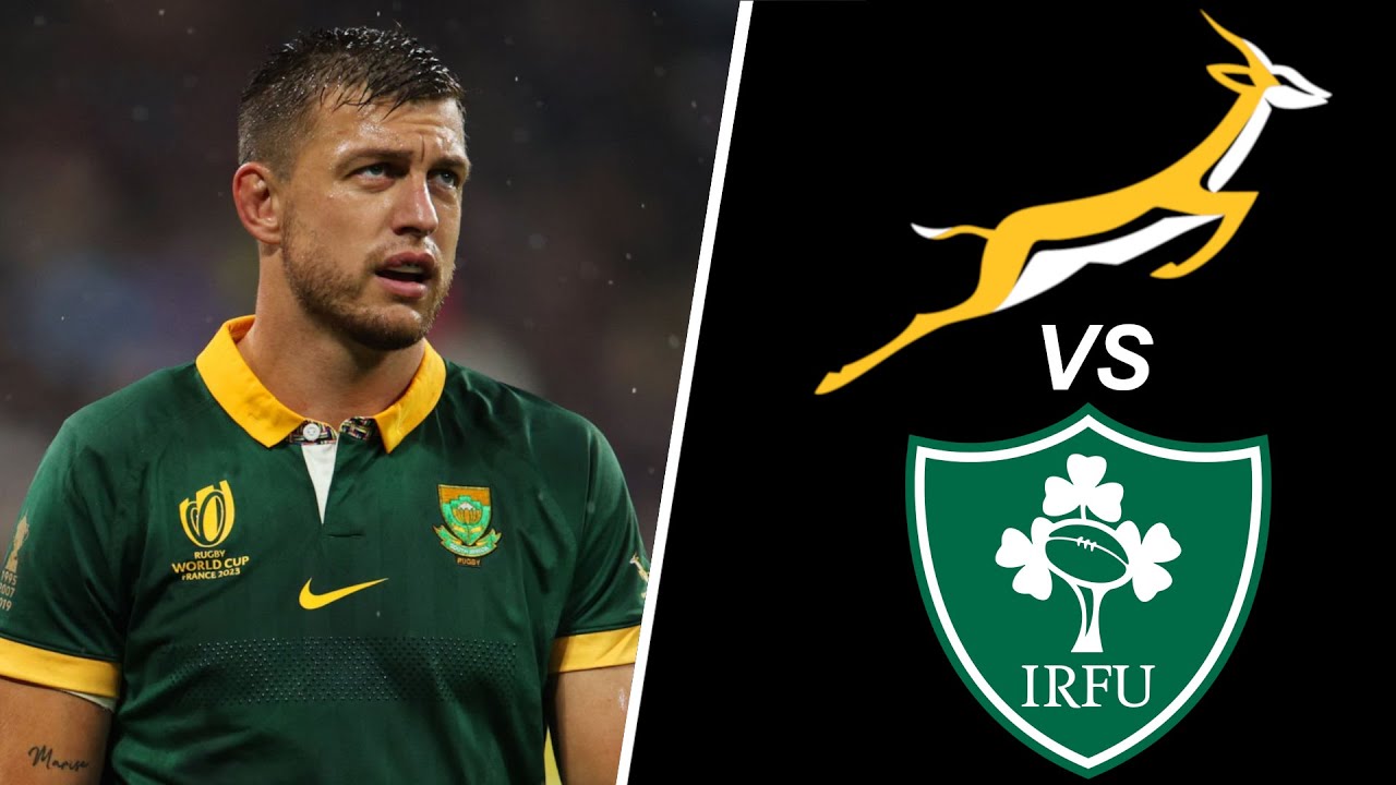 SPRINGBOKS BEAT THE IRISH! SPRINGBOKS vs IRELAND 1st Test Review - YouTube
