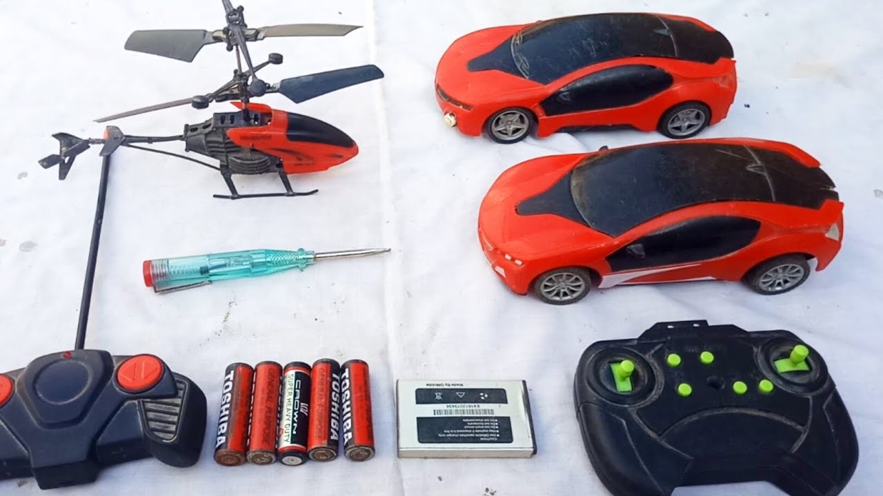 Homemade a Remote Control Car | Remote Control Car Making at home - YouTube