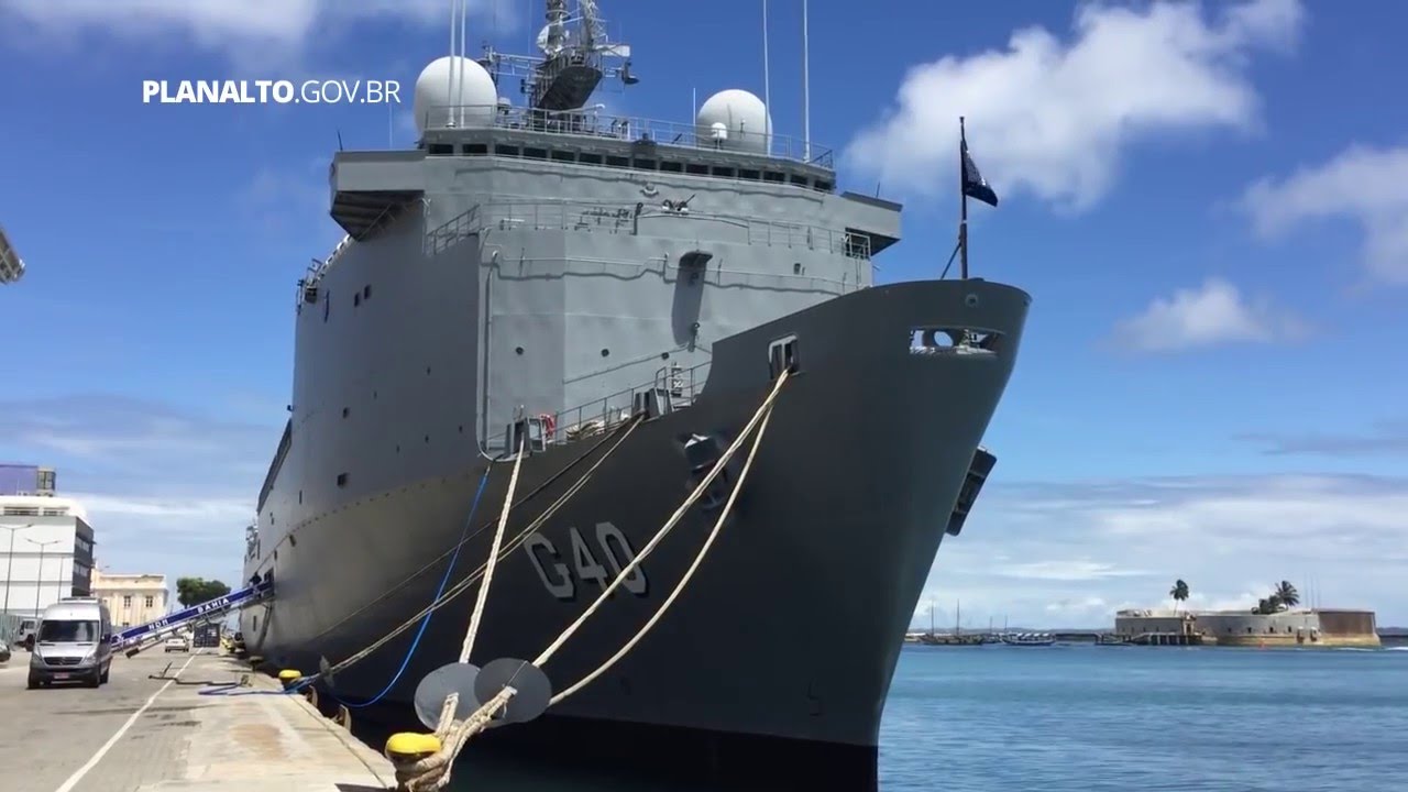 Navio Doca Multipropósito Bahia, novo integrante da esquadra da Marinha ...