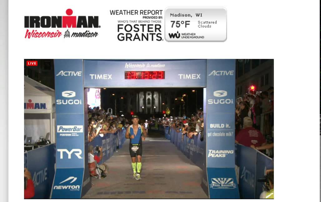 Tom Whitehurst is an IRONMAN - YouTube