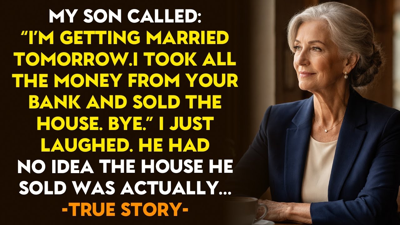 HER TRUE STORY 👵💔 My Son Called Me “I’m Getting Married Tomorrow. I ...